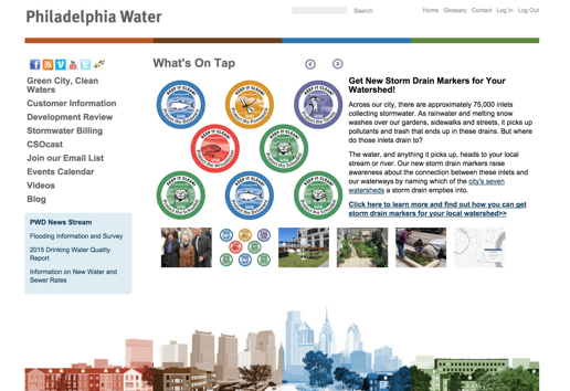 Philadelphia Water: Green Stormwater Infrastructure - Urban Waters ...